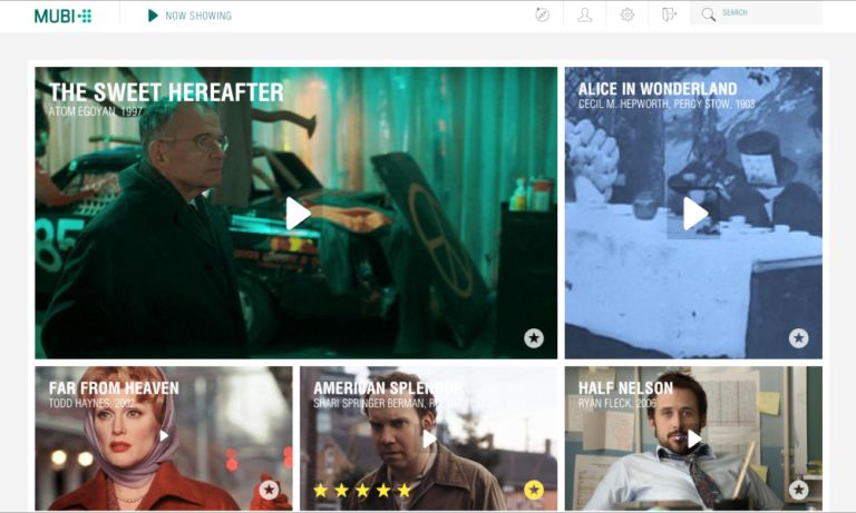 MUBI: un servicio de streaming diferente - Filmsteria!